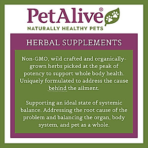 PetAlive Thyro-Pet - All Natural Herbal Supplement Promotes Normal Thyroid Gland Functioning in Dogs and Cats