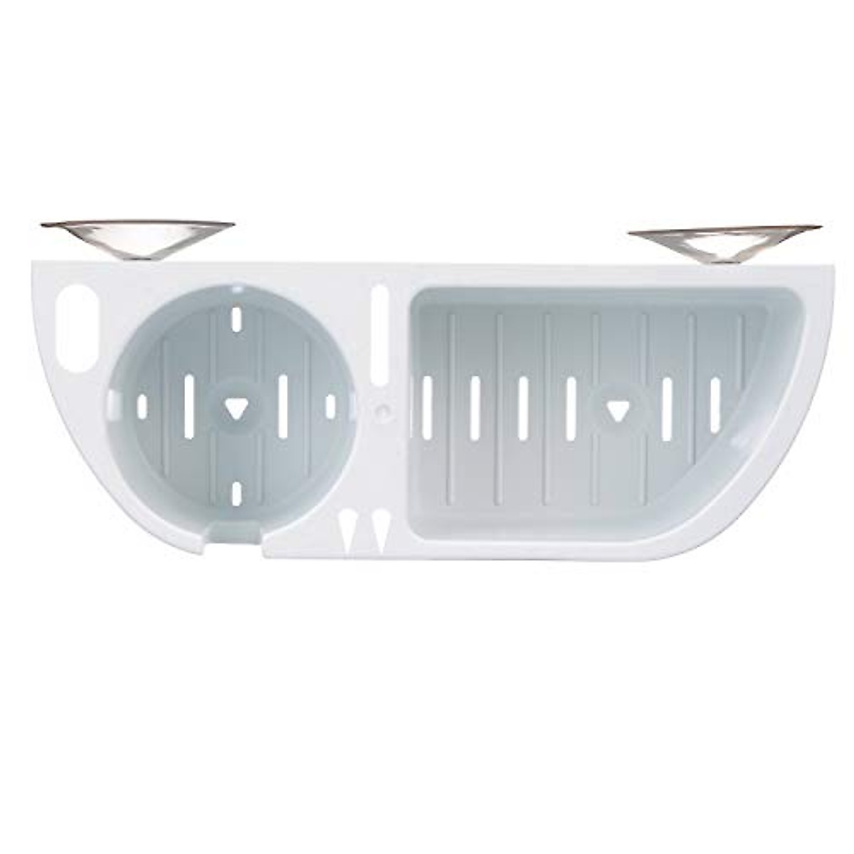 Seachoice Cruisin' Caddy, UV-Resistant Marine Boat Beverage and Item Organizer, White