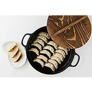Oigen Nambu Ironware Sukiyaki & Dumplings Iron Pan Ca-4 26cm Japan Import :972