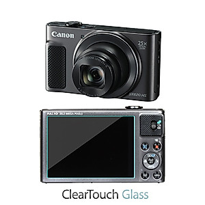 BoxWave Screen Protector Compatible with Canon PowerShot SX620 HS - ClearTouch Glass, 9H Tempered Glass Screen Protection for Canon PowerShot SX620 HS