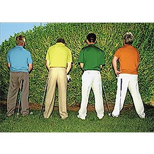 Portal Golfers Relieving Themselves Funny / Humorous Masculine Birthday Card for Him / Man