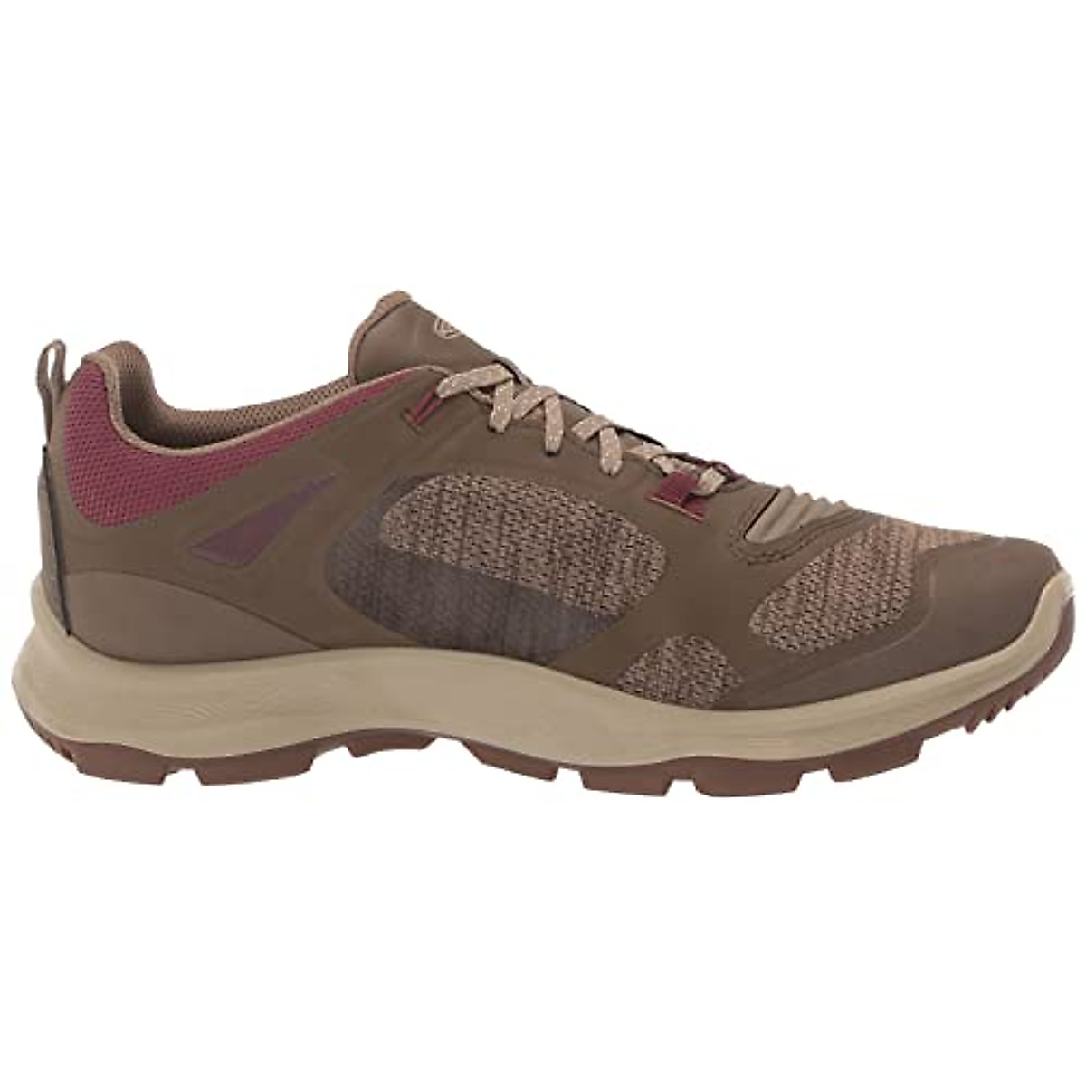 KEEN Women's Terradora Flex Low Height Waterproof Hiking Shoes, Canteen/Windsor Wine, 8