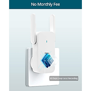 AOSU Doorbell Camera Wireless, 5MP Ultra HD, No Monthly Fee, 2.4/5 GHz WiFi Video Doorbell with Homebase, Battery/Wired Powered, Work with Alexa & Google Assistant