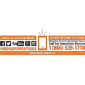 Ridgid R1006 8-Amp 4-1/2 in. Angle Grinder