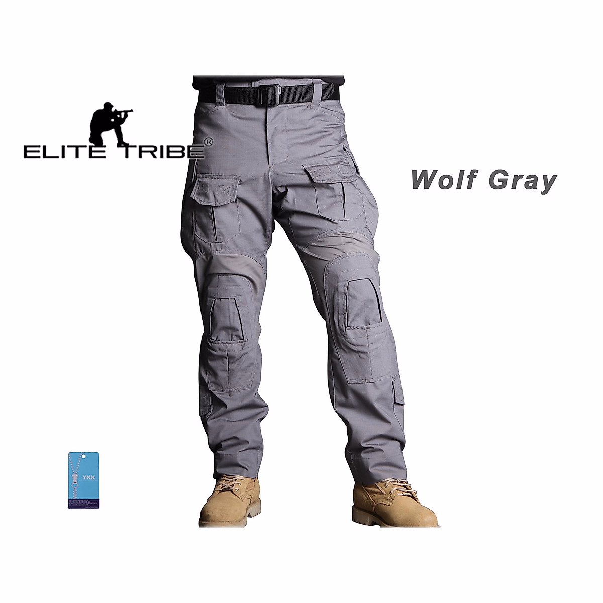 Emerson Airsoft Tactical BDU Military Suit Combat Gen3 Uniform Shirt Pants Wolf Gray (X-Large)