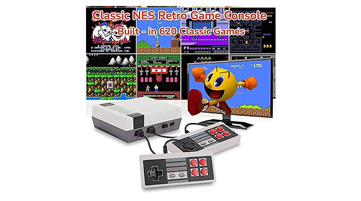 Retro Game Console with 620 Classic Games & HDMI Output | AKARSOLY