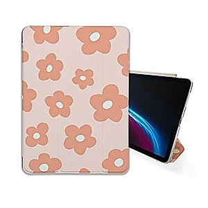 Cute Flowers Kawaii Pattern case Compatible with iPad Mini Air Pro 7.9 8.3 9.7 10.2 10.9 11 12.9 inch Pattern Cover New 2022 2021 Trifold Stand 3 4 5 6 7 8 9 Generation (10.2" 7/8/9 gen)