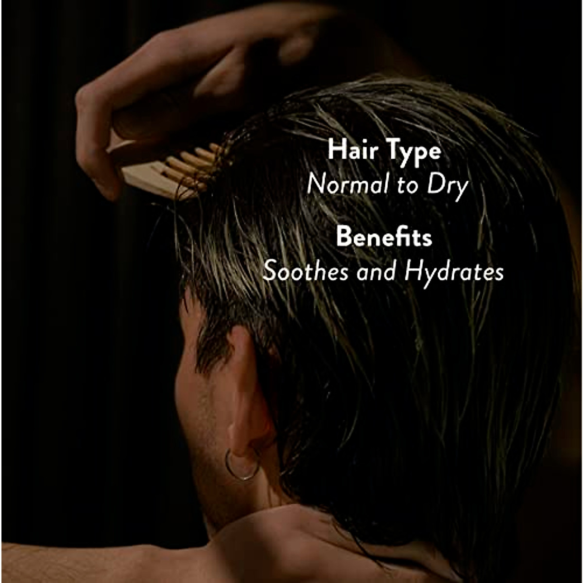 LOLE'S Shampoo Bar and Conditioner, 2in1 Men's Care for Cleaning Hair, Body and Beard, Coconut Scent, 99% Natural Origin, Sustainably Sourced, 3.5Oz