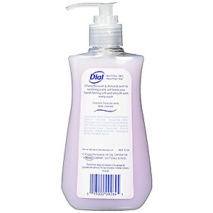 Dial Cherry Blossom & Almond Hand Soap with Moisturizer, 7.5 Fl Oz (Pack of 6)