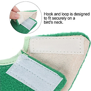 4 Pcs Bird Cone Collar Pet Anti-bite Elizabethan Collar Parrot Recovery Cone Protective Recovery Cones for Budgerigar Cockatiel Lovebirds Cockatoo Parrots (M)