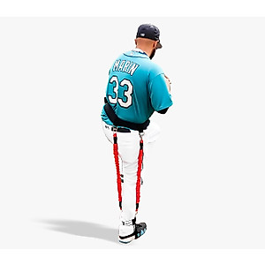 VPX Baseball Training Harness, Adds 4-7MPH Power and Velocity, Improves Swing, Batting, and Pitching Mechanics, Hitters and Pitchers, All Ages, Includes Harness, Videos, Drills, and Programming.