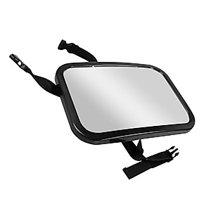 VARGTR Baby Car Mirror,Safety Car Seat Mirror For Infants,Large Car Seat Mirror For Rear Facing Infant Child With Wide Crystal Clear View, Effortlessly Monitoring Child In The Back Seat