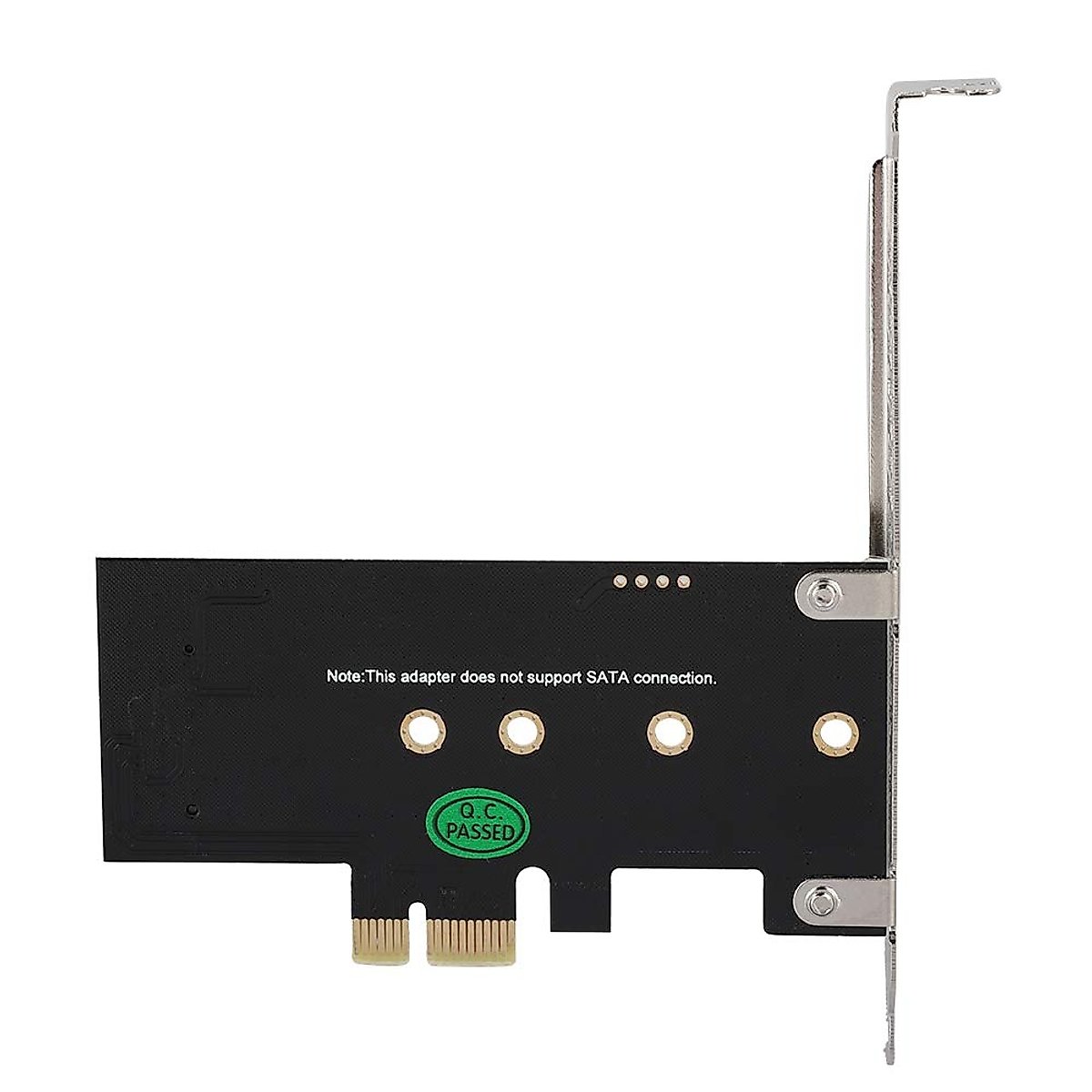 M.2 PCIe PCI E Adapter, M.2 to PCI E3.0 X1 Expansion Card,M2 SSD NGFF NVME (m Key) to PCIe 3.0 x 1 Adapter with Low Profile Bracket for Desktop PCI Express Slot