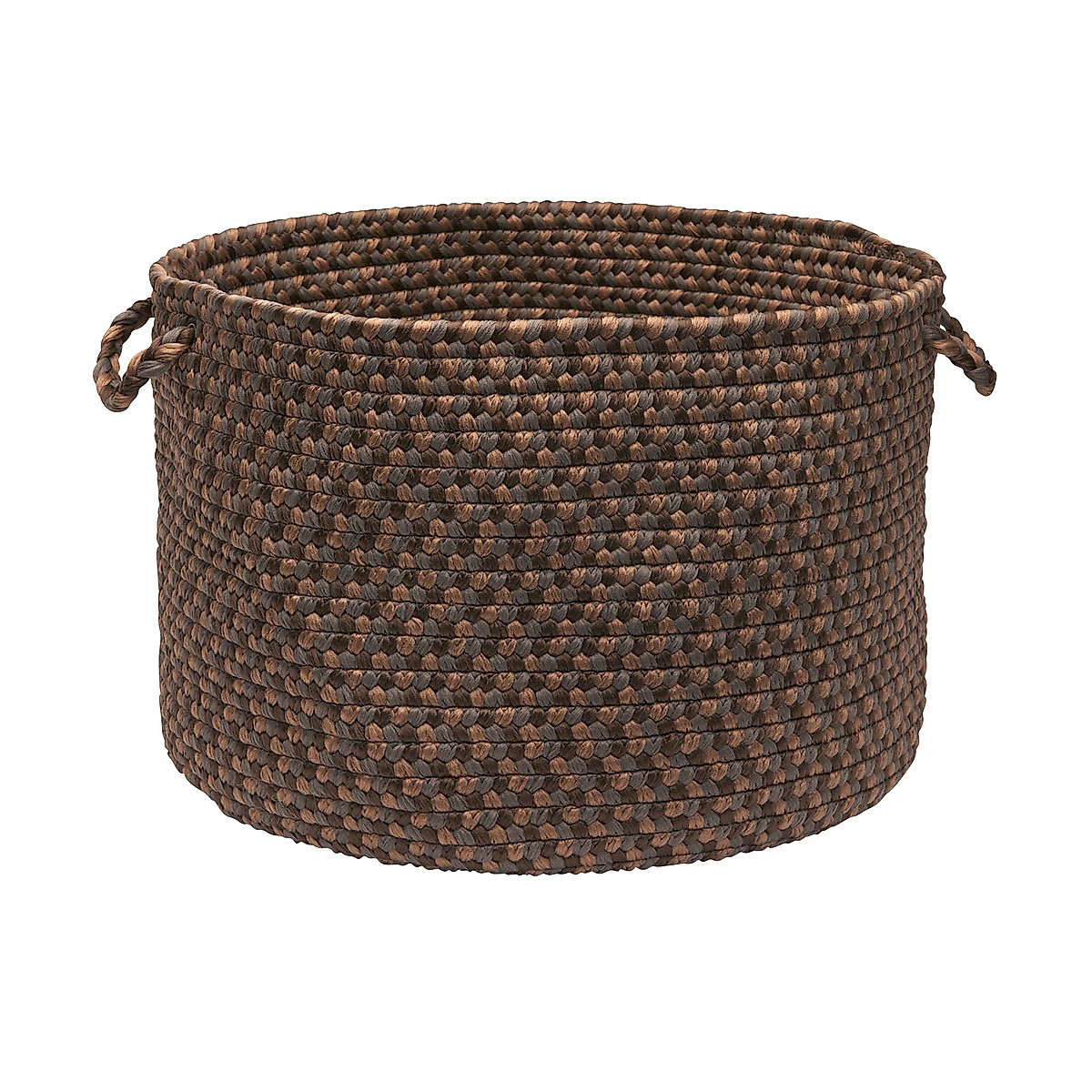 Tiburon Utility Basket, 14 by 10-Inch, Dockside Brown