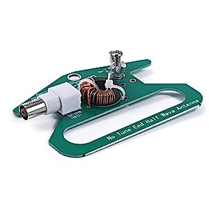 Teyleten Robot Portable No Tune End Fed Half Wave Antenna Module Range 80m-10m 50ohm Welded