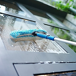 Unger Professional Window Cleaner Scrubber Refill Sleeve, 14"