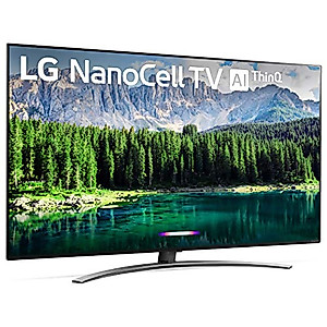 LG 49SM8600PUA Nano 8 Series 49" 4K Ultra HD Smart LED NanoCell TV (2019), Black