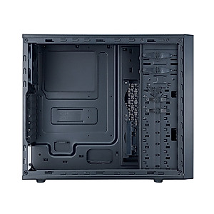 Cooler Master N400 - Mid Tower Computer Case with ATX Motherboard Support, Multiple 240mm Radiator Support, and Ventilated Front Panel
