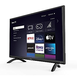 RCA 32-inch Flat Screen 720p Roku Smart LED TV - RTR3261, 2021 Model