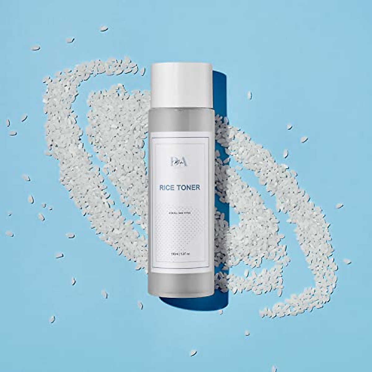 Damisha Rice Toner 5.07 oz | Hydrating | Moisturizing | Glowing Effect | Niacinamide | Facial Tonic for Dry, Sensitive, Oil, Combination, Normal Skin