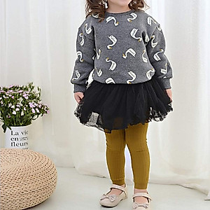 5 Pairs Girls Tights Cable Knit Leggings Footless Pants Pantyhose Stockings for Infants Toddlers