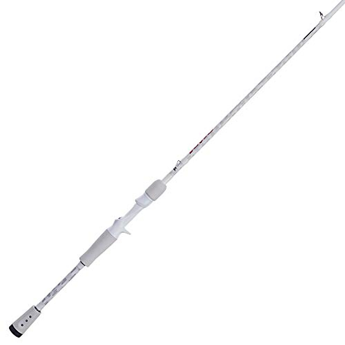 Abu Garcia Veritas Casting Fishing Rod White, 6'6" - M - 1pc - Fast