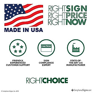 ComplianceSigns.com Evacuation Meeting Area Sign, Reflective White, 18x12 Inch on 80 mil Aluminum for Emergency Response