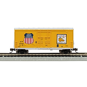 Bachmann Trains - HI-Cube Box CAR - Union Pacific® #518126 - N Scale Silver