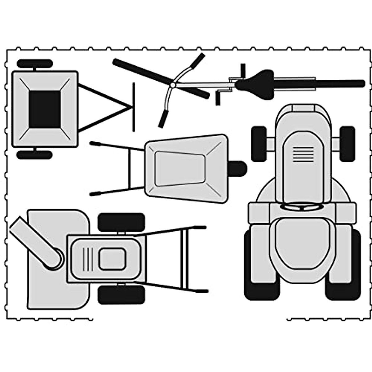 Arrow Shed Classic 8' x 6' Outdoor Padlockable Steel Storage Shed Building, Charcoal