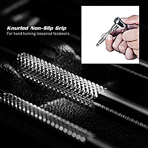 Capri Tools 1/4-Inch Drive Wobble Extension Bar Set, 5-Piece