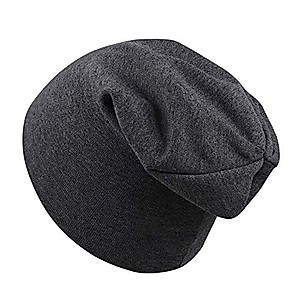 Toddler Cotton Beanies for Boys Baby Warm Slouchy Skullcap Hats Infant Baby Toddler Beanie Knit Caps for 6-60 Months