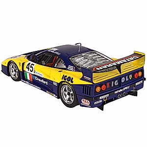 F40 LM #45 Jean-Marc Gounon - Eric Bernard - Paul Belmondo Ennea SRL Igol 24 Hours of Le Mans (1996) with Display CASE Limited Edition to 200 Pieces Worldwide 1/18 Model Car by BBR P18139G