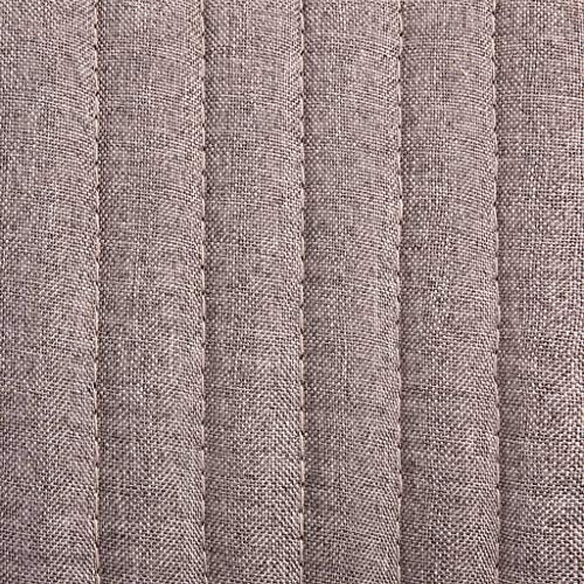 FAMIROSA 2 Piece Modern Dining Chairs Set Fabric Upholstery Soft Seat Side Chair with Armrest Steel for Kitchen Dining Room Living Room 24"x24"x33.1" (W x D x H), Taupe Fabric