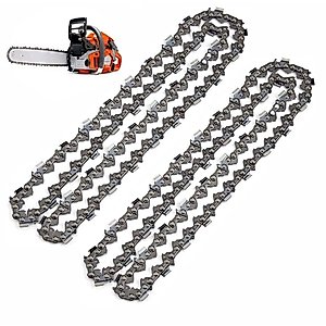 AILEETE 2-Packs 22 inch Chainaw Chain .325" LP Pitch - .058" Gauge - 86 Drive Links For 57CC Blue Max 2160 Chainsaw & 5200 5800 6200 Models, Replaces 21LPX086G