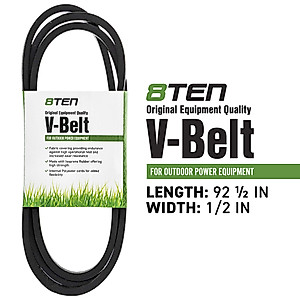 8TEN Deck Drive Belt for Ariens AYP Husqvarna YT19H LTH 18538 154 2038 PP1442 Lawn Tractors 21546080 532130969