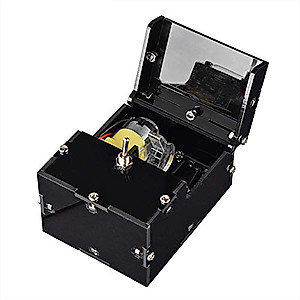 Mini Funny Toys for Kids Men Turns Itself Off Leave Me Alone Machine Surprise Box Funny Gift for Home Party Home & Office Desk, Gift Boxes