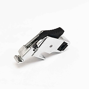 HONEYSEW 2pcs Snap On Low Shank Adapter Presser Foot Holder for Brother Singer Janome Toyota Kenmore Low Shank Sewing Machines