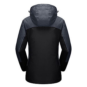 Winter Jackets for Women Winter Coats For Women Ski Jacket Snowboard Jacket Snow Jacket Rain Jacket 3 In 1 Jacket Waterproof Jacket Skiing Jacket