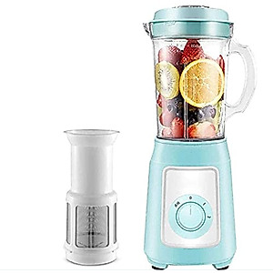 Multifunctional Blender Stainless Steel Blades, 3 Speed Control With Pulse, Overheat Protection, Crusher, chopper, coffee grinder smoothie maker 22000 rpm 1150ml jar,blue,c,blue,b ZJ666