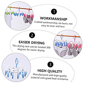 Zerodeko 1 PC Drying Rack Glove Drying Rack Laundry Drying Rack Collapsible Folding Drying Rack Laundry Hanger Drying Rack Drying Rack Clothing Clothes Drying Rack Towels Hanging Rack Baby