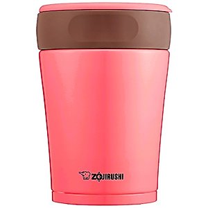 Zojirushi SW-GD36-PP Stainless Steel Vacuum Insulated Food Jar, Bento Box, Heat Retention, Cold Retention, Wide Mouth, 12.2 fl oz (360 ml), Berry