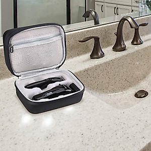 Aproca Hard Storage Travel Storage Case for Andis Professional Cordless Fade Combo Envy Li Clipper & Slimline Li Trimmer 75020