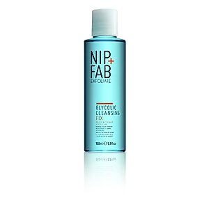 Nip + Fab Glycolic Acid Fix Foaming Cleanser for Face with Olive Oil, Exfoliating Resurfacing AHA Facial Cleansing Foam Wash for Exfoliation Even Tone Brighten Skin, Fine Lines and Wrinkles