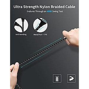 MOMAX Multi USB C Fast Charging Cable, 4 in 1 USB C/USB A to USB C/Micro USB PD 60W Nylon Braided Multiple USB Cable Charge Adapter Connector for All Android, Data Transfer, QC Fast Charging (Grey)