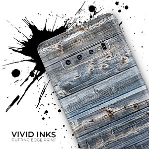 DesignSkinz Vertical Planks of Wood Protective Vinyl Decal Wrap Skin Cover Compatible with The Samsung Galaxy S20 (Screen Trim & Back Glass Skin)