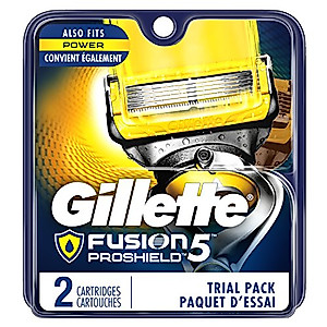 Gillette ProShield Mens Razor Blade, 2 Count