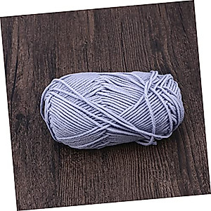 Homoyoyo red Yarn Green Yarn Purple Yarn Black Yarn Simply Soft Yarn Crochet Yarn Acrylic Yarn Milk Cotton Yarn Knitting Accessories Yarn Storage Suite Doll Roving Blue Yarn Simple Baby