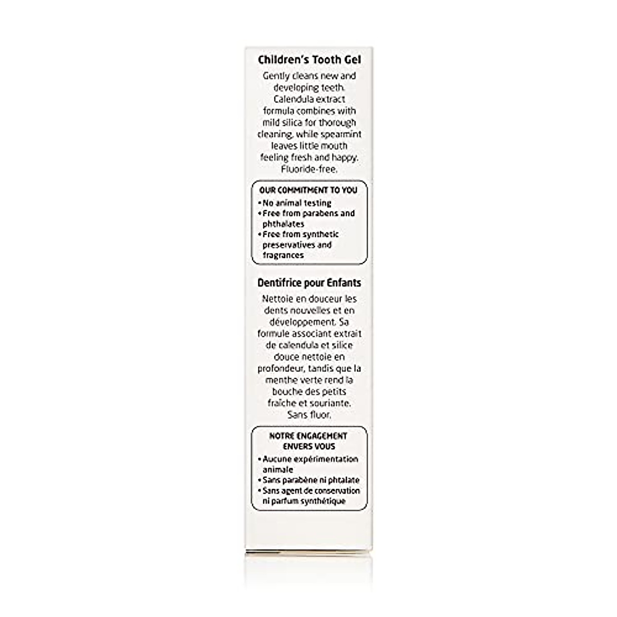 Weleda Oral Care Childrens Tooth Gel, 1.7 Fluid Ounce, Fluoride Free, Spearmint Flavor, Plant Rich Toothpaste with Calendula, Silica and Fennel