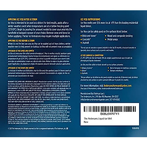 The Andersons Ice Vise Professional-Grade, Non-Toxic, Pet Safe, and Chloride-Free Liquid Ice Melt - 1 Gallon