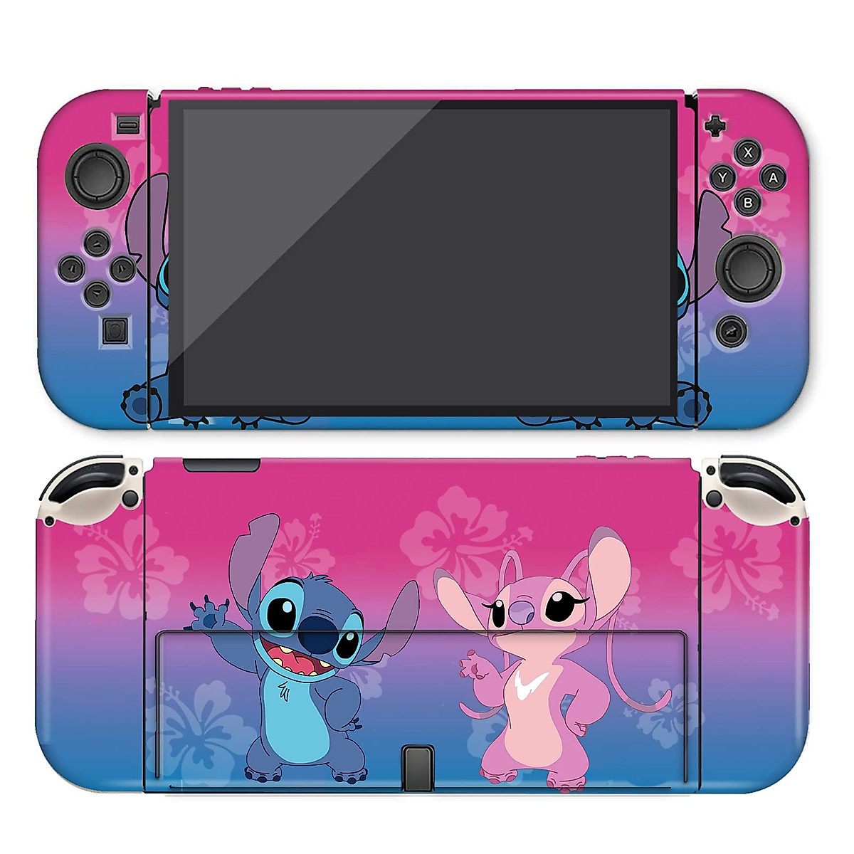 SadSkins Full Wrap Skin , Anime Switch OLED Protector Skin Cover Matte Vinyl Decal Stickers（Only Switch OLED）